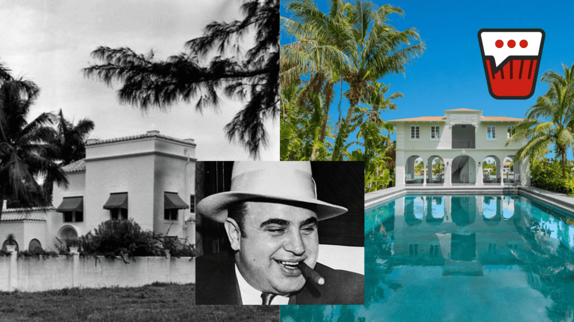 A look at The former house of gangster Al Capone Which hit the market ...