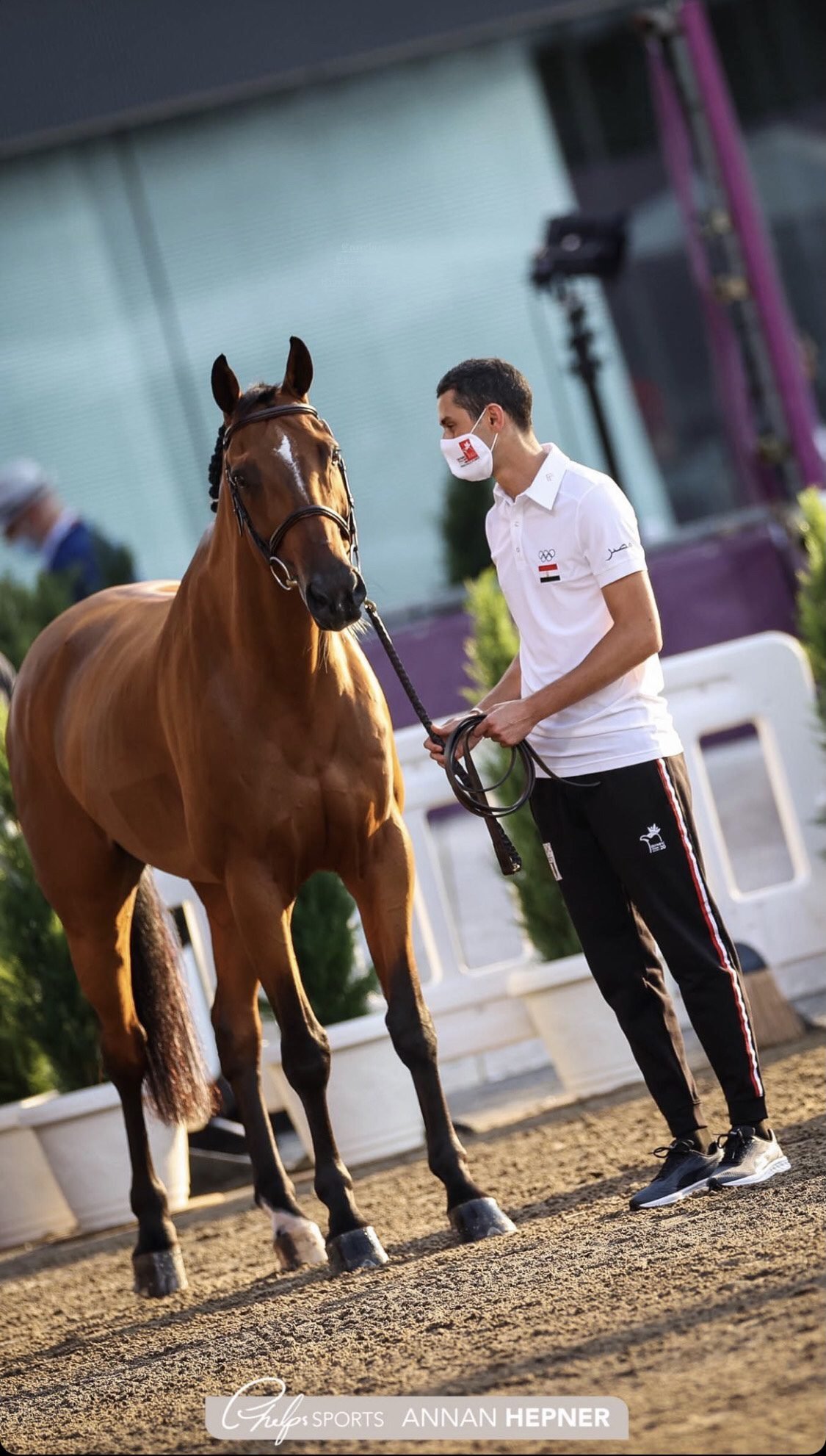 Nayel Nassar qualified for the Final of the Tokyo 2020 Olympics, and ...