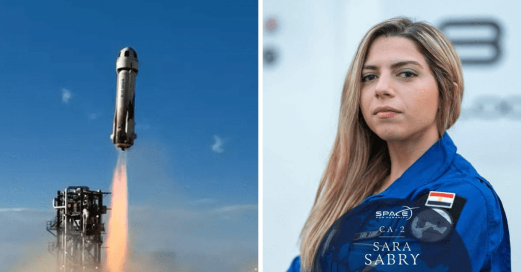 Astronaut Sara Sabry will Fly To Space on August 4th Aboard Blue Origin ...