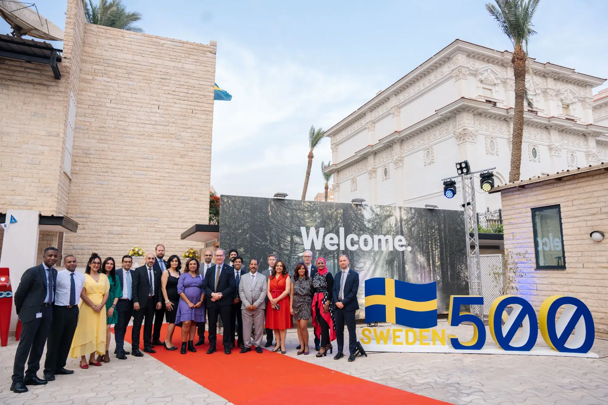 The Embassy of Sweden in Cairo celebrates the "National Day of Sweden ...